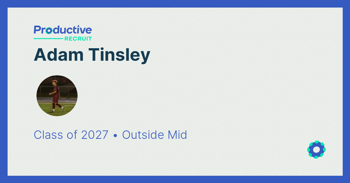 ProductiveRecruit | College Recruiting Profile | Adam Tinsley