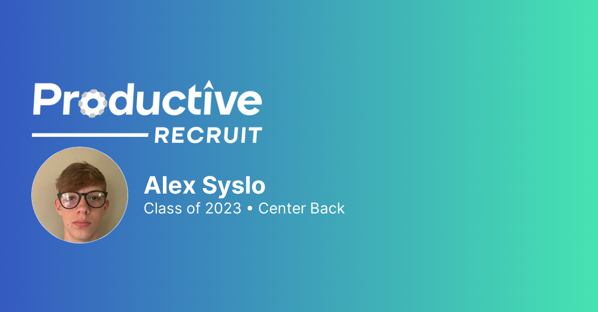 Alex Syslo | College Recruiting Profile | ProductiveRecruit