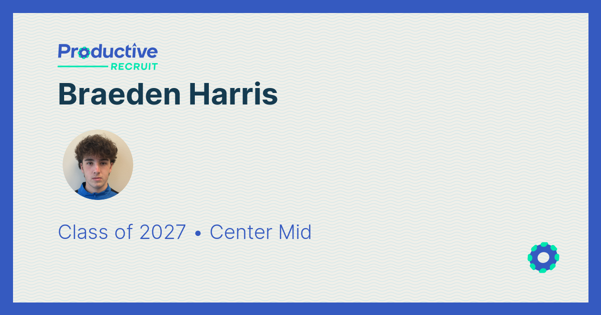 ProductiveRecruit | College Recruiting Profile | Braeden Harris