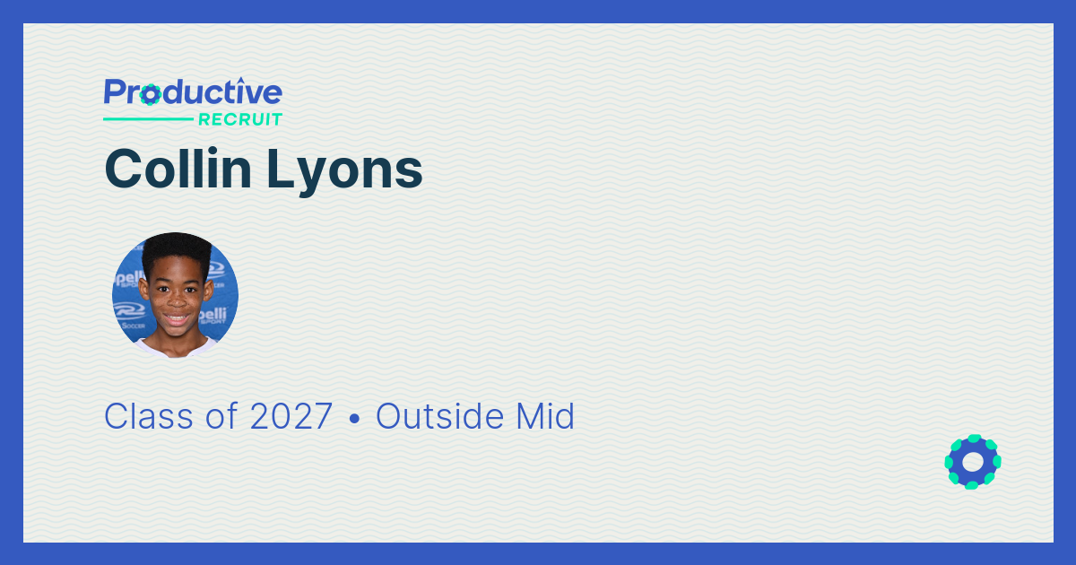 ProductiveRecruit | College Recruiting Profile | Collin Lyons