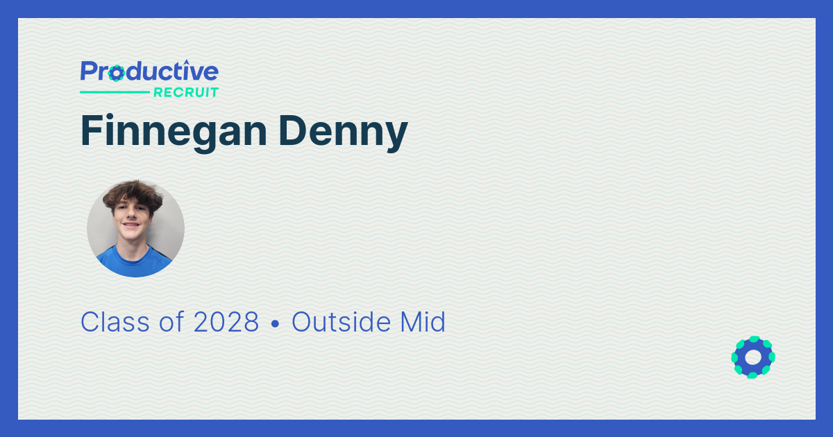 ProductiveRecruit | College Recruiting Profile | Finnegan Denny