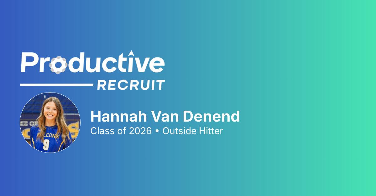 Hannah Van Denend | College Recruiting Profile | ProductiveRecruit