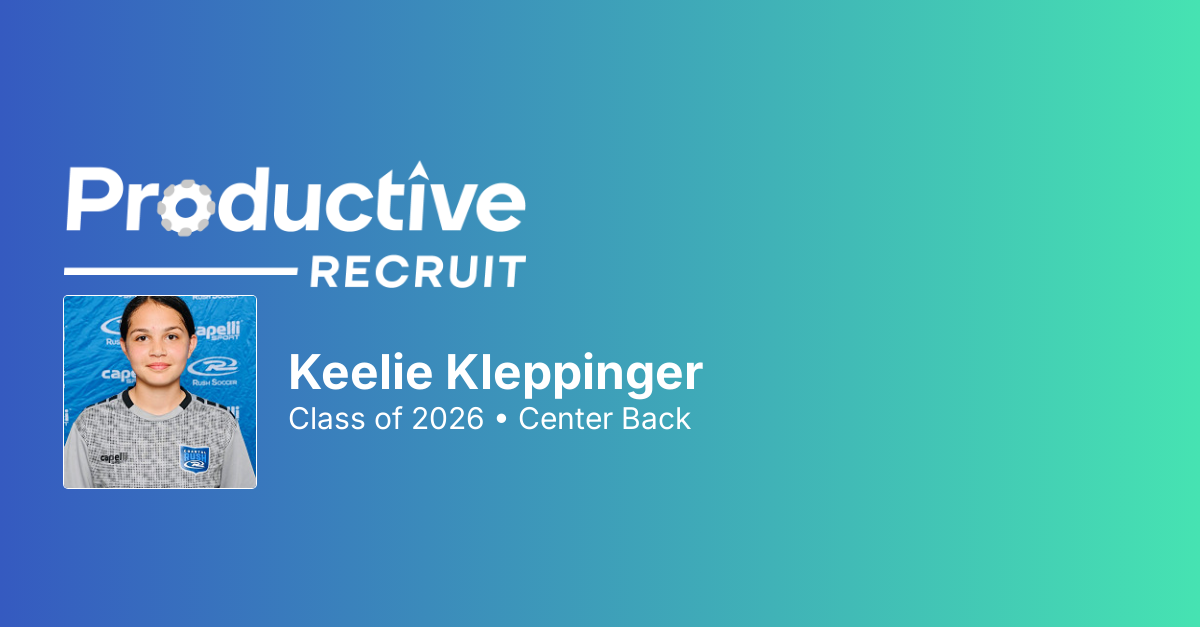 ProductiveRecruit | College Recruiting Profile | Keelie Kleppinger