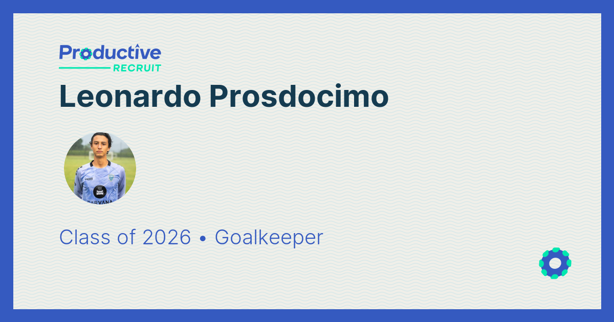 ProductiveRecruit | College Recruiting Profile | Leonardo Prosdocimo