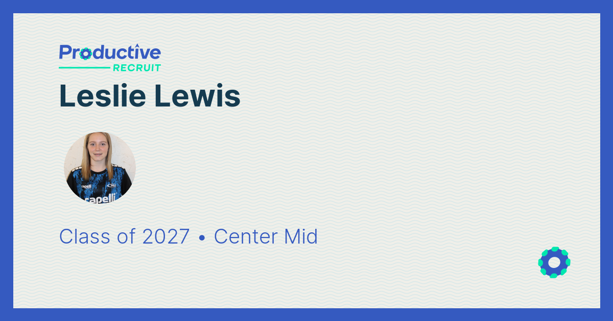 ProductiveRecruit | College Recruiting Profile | Leslie Lewis
