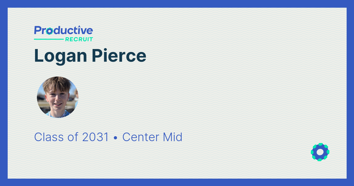 ProductiveRecruit | College Recruiting Profile | Logan Pierce