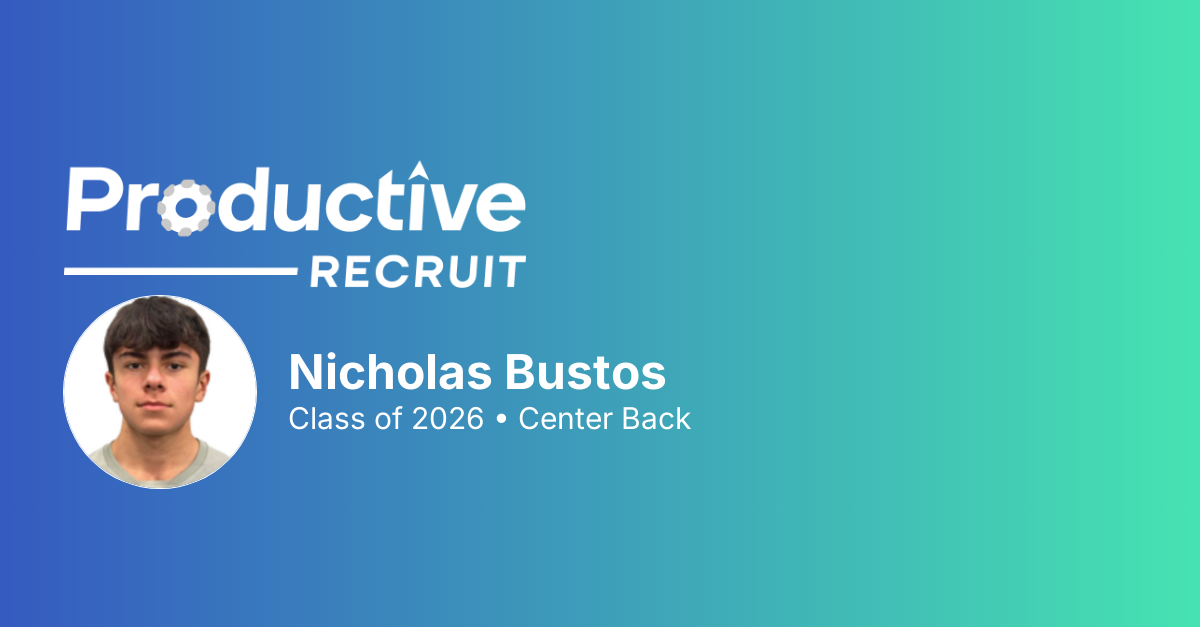 ProductiveRecruit | College Recruiting Profile | Nicholas Bustos